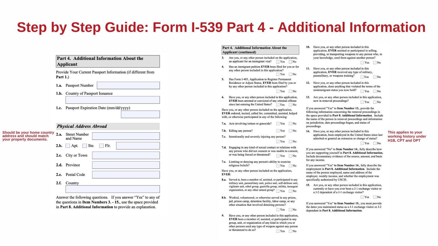 Understanding Form I-539 | Change of Status Guide | USCIS